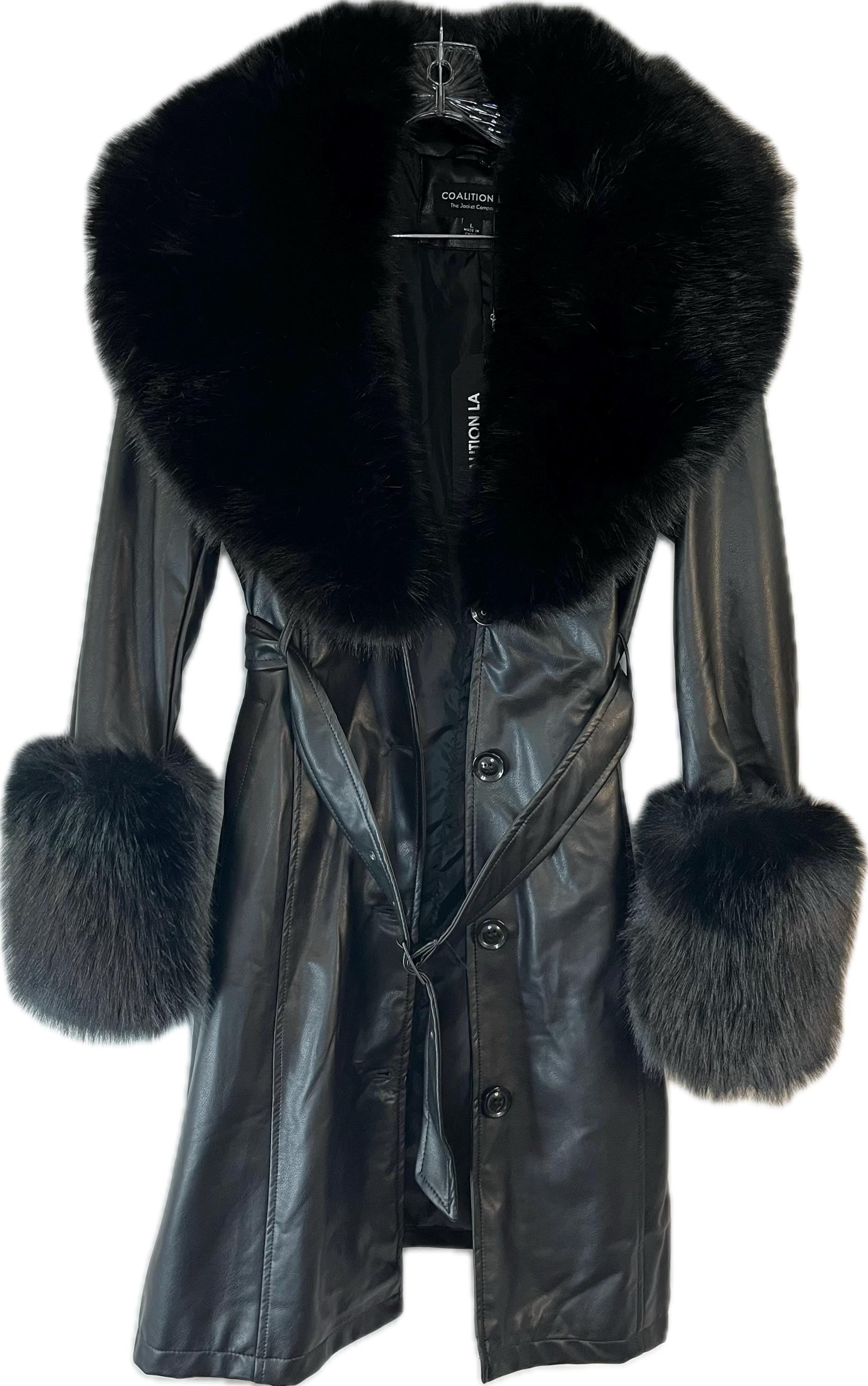 Wrapped N Fur Coat – All That Dazzles